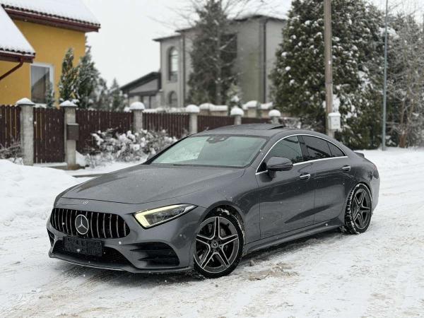 Pelēks Mercedes-Benz CLS 350 2018 Viļņa, ar dzinēja tilpumu 2.93 L un nobraukumu 256 tūkst. km par 28550 €, foto 2 vietnē AUTOMOTO.COM.LV