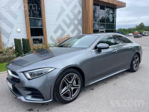 Grey Mercedes-Benz CLS 350 2018 in Riga, with an engine capacity of 3.00 L and mileage of 105 thousand km for 36800 €, photo  on AUTOMOTO.COM.LV