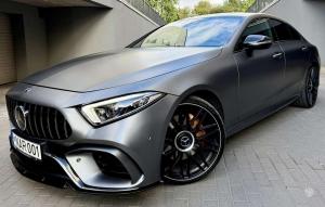 Pelēks Mercedes-Benz CLS 350 2019 Kauņa, ar dzinēja tilpumu 2.93 L un nobraukumu 123 tūkst. km par 35400 €, foto 3 vietnē AUTOMOTO.COM.LV
