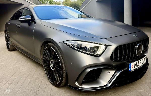 Pelēks Mercedes-Benz CLS 350 2019 Kauņa, ar dzinēja tilpumu 2.93 L un nobraukumu 123 tūkst. km par 35400 €, foto 5 vietnē AUTOMOTO.COM.LV