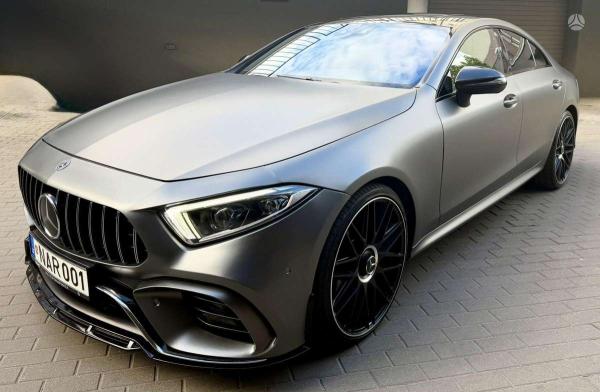 Pelēks Mercedes-Benz CLS 350 2019 Kauņa, ar dzinēja tilpumu 2.93 L un nobraukumu 123 tūkst. km par 35400 €, foto 6 vietnē AUTOMOTO.COM.LV
