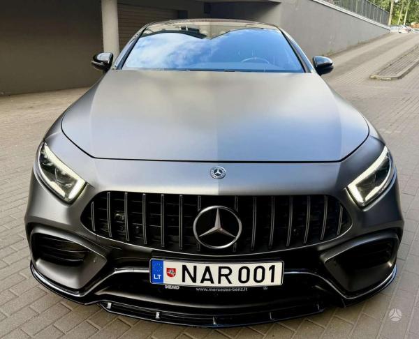 Pelēks Mercedes-Benz CLS 350 2019 Kauņa, ar dzinēja tilpumu 2.93 L un nobraukumu 123 tūkst. km par 35400 €, foto 7 vietnē AUTOMOTO.COM.LV