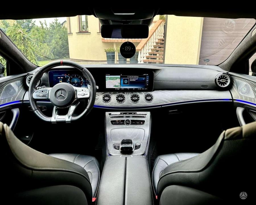 Pelēks Mercedes-Benz CLS 350 2019 Kauņa, ar dzinēja tilpumu 2.93 L un nobraukumu 123 tūkst. km par 35400 €, foto 9 vietnē AUTOMOTO.COM.LV