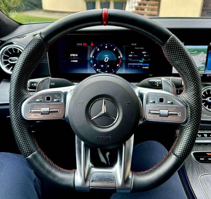 Pelēks Mercedes-Benz CLS 350 2019 Kauņa, ar dzinēja tilpumu 2.93 L un nobraukumu 123 tūkst. km par 35400 €, foto 13 vietnē AUTOMOTO.COM.LV