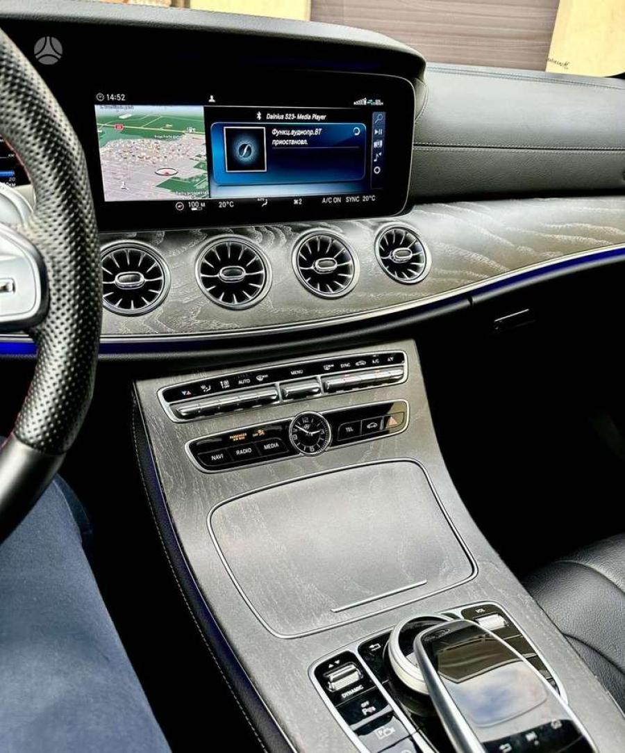 Pelēks Mercedes-Benz CLS 350 2019 Kauņa, ar dzinēja tilpumu 2.93 L un nobraukumu 123 tūkst. km par 35400 €, foto 14 vietnē AUTOMOTO.COM.LV