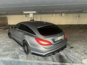 Grey Mercedes-Benz CLS 350 2014 in Vilnius, with an engine capacity of 3.00 L and mileage of 211 thousand km for 17499 €, photo 4 on AUTOMOTO.COM.LV