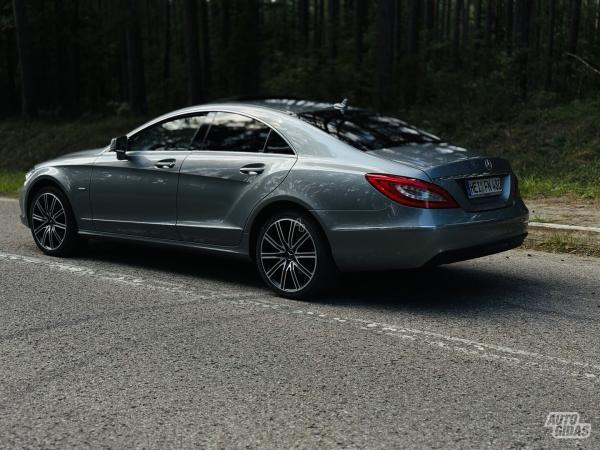 Grey Mercedes-Benz CLS 350 2011 in Vilnius, with an engine capacity of 3.00 L and mileage of 263 thousand km for 12300 €, photo 8 on AUTOMOTO.COM.LV
