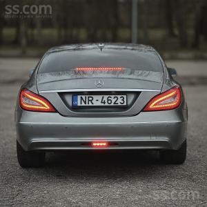 Pelēks Mercedes-Benz CLS 350 2012 Liepāja, ar dzinēja tilpumu 3.00 L un nobraukumu 253 tūkst. km par 12300 €, foto 7 vietnē AUTOMOTO.COM.LV