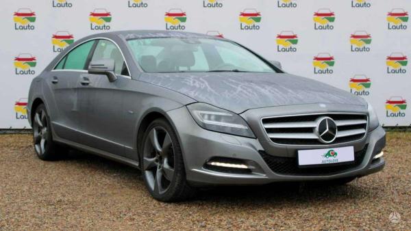 Pelēks Mercedes-Benz CLS 350 2012 Viļņa, ar dzinēja tilpumu 3.00 L un nobraukumu 280 tūkst. km par 13490 €, foto 2 vietnē AUTOMOTO.COM.LV