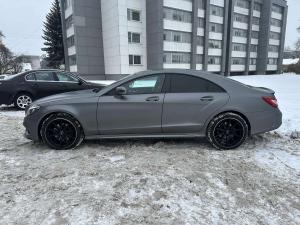 Grey Mercedes-Benz CLS 350 2012 in Jonava, with an engine capacity of 3.00 L and mileage of 302 thousand km for 15250 €, photo 7 on AUTOMOTO.COM.LV