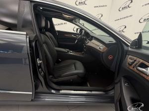 Grey Mercedes-Benz CLS 350 2012 in Vilnius, with an engine capacity of 2.99 L and mileage of 263 thousand km for 12900 €, photo 6 on AUTOMOTO.COM.LV
