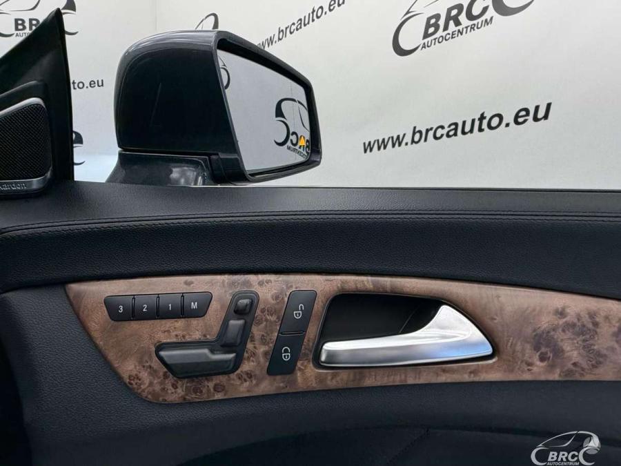 Grey Mercedes-Benz CLS 350 2012 in Vilnius, with an engine capacity of 2.99 L and mileage of 263 thousand km for 12900 €, photo 11 on AUTOMOTO.COM.LV