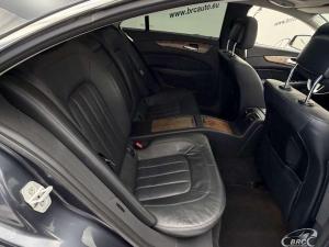 Grey Mercedes-Benz CLS 350 2012 in Vilnius, with an engine capacity of 2.99 L and mileage of 263 thousand km for 12900 €, photo 13 on AUTOMOTO.COM.LV