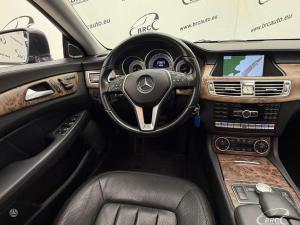 Grey Mercedes-Benz CLS 350 2012 in Vilnius, with an engine capacity of 2.99 L and mileage of 263 thousand km for 12900 €, photo 16 on AUTOMOTO.COM.LV