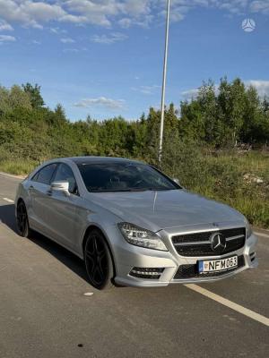 Grey Mercedes-Benz CLS 350 2012 in Visaginas, with an engine capacity of 2.99 L and mileage of 285 thousand km for 12000 €, photo  on AUTOMOTO.COM.LV