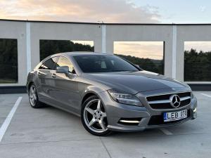 Pelēks Mercedes-Benz CLS 350 2012 Viļņa, ar dzinēja tilpumu 2.99 L un nobraukumu 350 tūkst. km par 10650 €, foto  vietnē AUTOMOTO.COM.LV