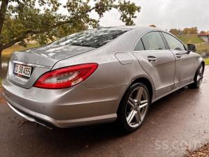 Grey Mercedes-Benz CLS 350 2012 in Bauska, with an engine capacity of 3.00 L and mileage of 344 thousand km for 7500 €, photo 6 on AUTOMOTO.COM.LV