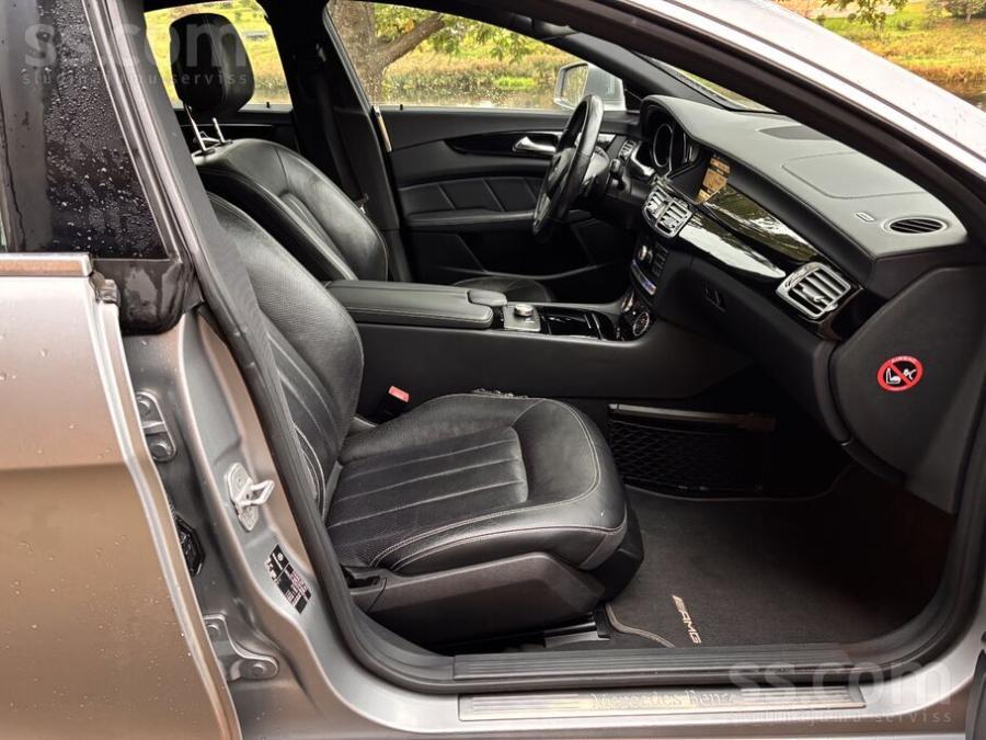 Grey Mercedes-Benz CLS 350 2012 in Bauska, with an engine capacity of 3.00 L and mileage of 344 thousand km for 7500 €, photo 26 on AUTOMOTO.COM.LV
