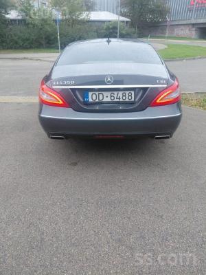 Grey Mercedes-Benz CLS 350 2013 in Riga, with an engine capacity of 3.00 L and mileage of 222 thousand km for 13500 €, photo 3 on AUTOMOTO.COM.LV