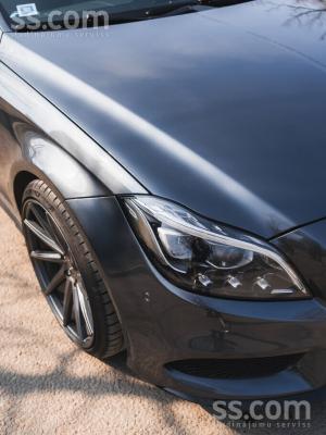 Pelēks Mercedes-Benz CLS 350 2014 Ogre, ar dzinēja tilpumu 3.00 L un nobraukumu 240 tūkst. km par 24000 €, foto 10 vietnē AUTOMOTO.COM.LV