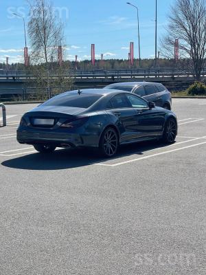 Pelēks Mercedes-Benz CLS 350 2014 Ogre, ar dzinēja tilpumu 3.00 L un nobraukumu 240 tūkst. km par 24000 €, foto 11 vietnē AUTOMOTO.COM.LV