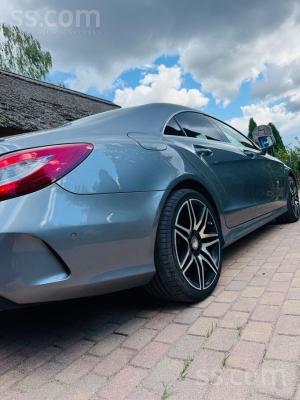 Pelēks Mercedes-Benz CLS 350 2015 Jūrmala, ar dzinēja tilpumu 3.00 L un nobraukumu 207 tūkst. km par 19900 €, foto 4 vietnē AUTOMOTO.COM.LV