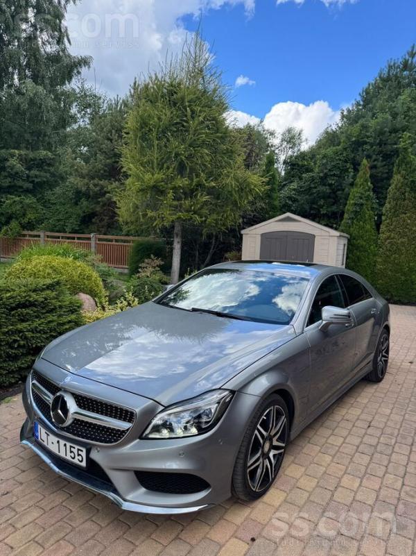 Pelēks Mercedes-Benz CLS 350 2015 Jūrmala, ar dzinēja tilpumu 3.00 L un nobraukumu 207 tūkst. km par 19900 €, foto 5 vietnē AUTOMOTO.COM.LV