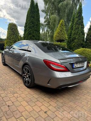 Pelēks Mercedes-Benz CLS 350 2015 Jūrmala, ar dzinēja tilpumu 3.00 L un nobraukumu 207 tūkst. km par 19900 €, foto 7 vietnē AUTOMOTO.COM.LV