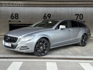 Grey Mercedes-Benz CLS 350 2013 in Riga, with an engine capacity of 3.00 L and mileage of 242 thousand km for 8990 €, photo  on AUTOMOTO.COM.LV