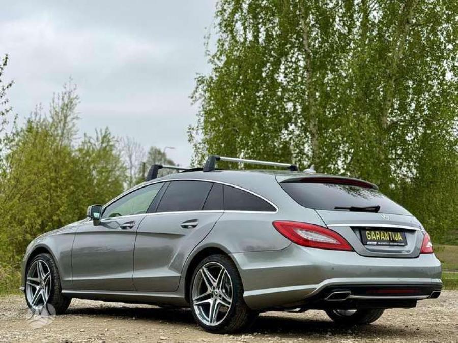 Pelēks Mercedes-Benz CLS 350 2013 Šauļi, ar dzinēja tilpumu 2.99 L un nobraukumu 272 tūkst. km par 13750 €, foto 4 vietnē AUTOMOTO.COM.LV