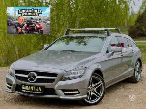 Grey Mercedes-Benz CLS 350 2013 in Siauliai, with an engine capacity of 2.99 L and mileage of 272 thousand km for 13750 €, photo 5 on AUTOMOTO.COM.LV