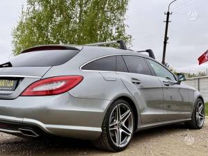 Grey Mercedes-Benz CLS 350 2013 in Siauliai, with an engine capacity of 2.99 L and mileage of 272 thousand km for 13750 €, photo 9 on AUTOMOTO.COM.LV