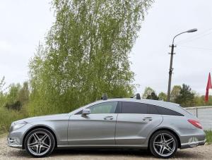 Grey Mercedes-Benz CLS 350 2013 in Siauliai, with an engine capacity of 2.99 L and mileage of 272 thousand km for 13750 €, photo 14 on AUTOMOTO.COM.LV