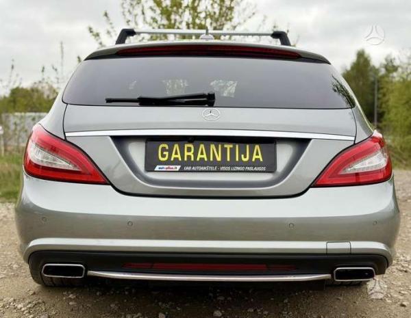 Grey Mercedes-Benz CLS 350 2013 in Siauliai, with an engine capacity of 2.99 L and mileage of 272 thousand km for 13750 €, photo 6 on AUTOMOTO.COM.LV
