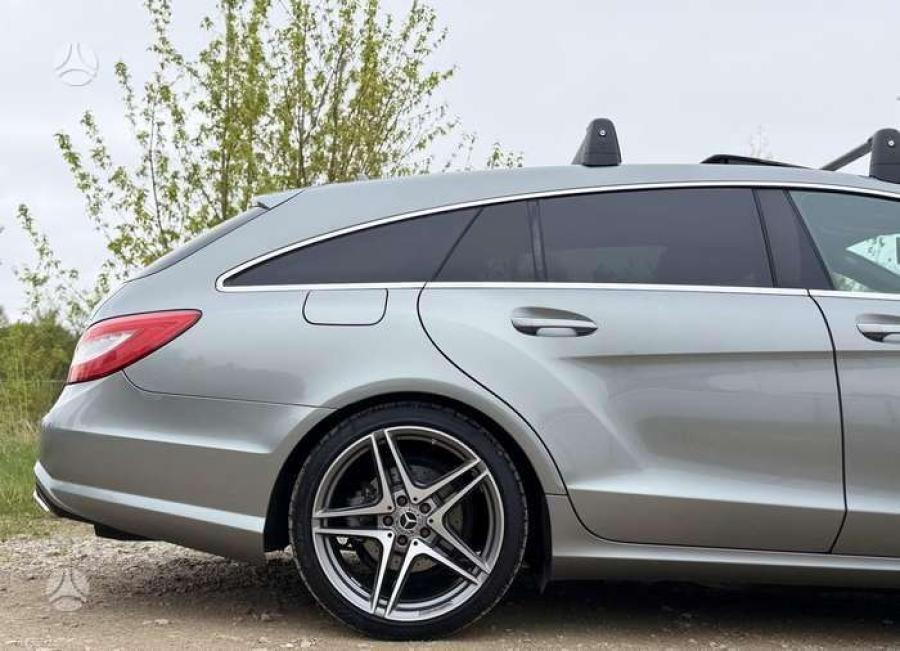 Pelēks Mercedes-Benz CLS 350 2013 Šauļi, ar dzinēja tilpumu 2.99 L un nobraukumu 272 tūkst. km par 13750 €, foto 10 vietnē AUTOMOTO.COM.LV