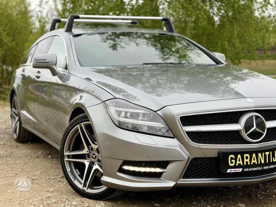Pelēks Mercedes-Benz CLS 350 2013 Šauļi, ar dzinēja tilpumu 2.99 L un nobraukumu 272 tūkst. km par 13750 €, foto 16 vietnē AUTOMOTO.COM.LV