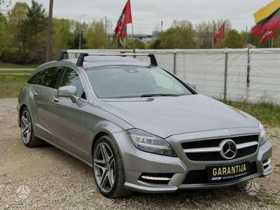 Pelēks Mercedes-Benz CLS 350 2013 Šauļi, ar dzinēja tilpumu 2.99 L un nobraukumu 272 tūkst. km par 13750 €, foto 18 vietnē AUTOMOTO.COM.LV
