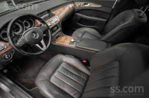 Grey Mercedes-Benz CLS 350 2013 in Riga, with an engine capacity of 3.00 L and mileage of 236 thousand km for 12990 €, photo 12 on AUTOMOTO.COM.LV