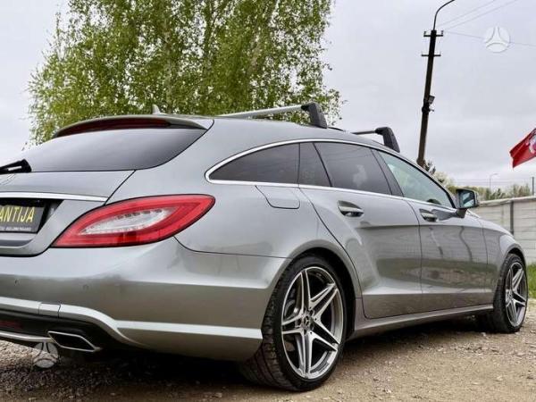 Pelēks Mercedes-Benz CLS 350 2013 Šauļi, ar dzinēja tilpumu 2.99 L un nobraukumu 272 tūkst. km par 13750 €, foto 9 vietnē AUTOMOTO.COM.LV