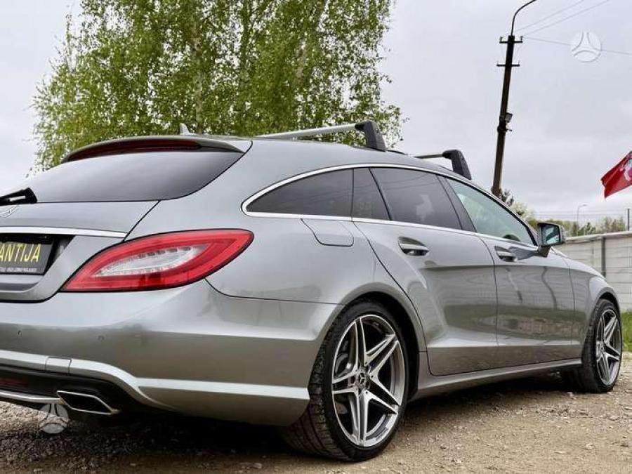 Pelēks Mercedes-Benz CLS 350 2013 Šauļi, ar dzinēja tilpumu 2.99 L un nobraukumu 272 tūkst. km par 13750 €, foto 9 vietnē AUTOMOTO.COM.LV