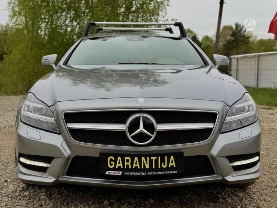 Grey Mercedes-Benz CLS 350 2013 in Siauliai, with an engine capacity of 2.99 L and mileage of 272 thousand km for 9999 €, photo 6 on AUTOMOTO.COM.LV