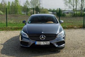 Pelēks Mercedes-Benz CLS 350 2015 Rīga, ar dzinēja tilpumu 3.00 L un nobraukumu 0 tūkst. km par 18990 €, foto 2 vietnē AUTOMOTO.COM.LV