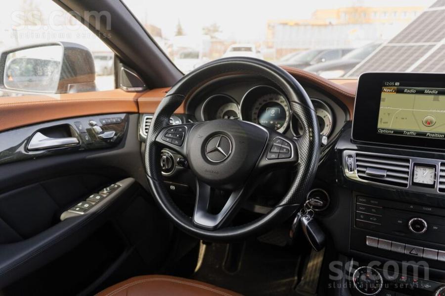 Pelēks Mercedes-Benz CLS 350 2015 Rīga, ar dzinēja tilpumu 3.00 L un nobraukumu 0 tūkst. km par 18990 €, foto 13 vietnē AUTOMOTO.COM.LV
