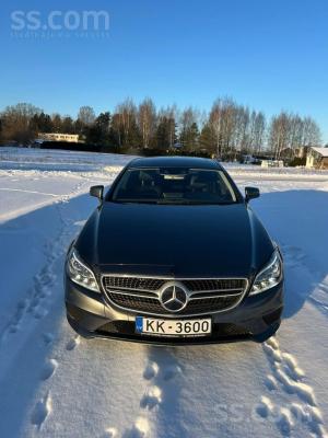 Pelēks Mercedes-Benz CLS 350 2015 Ogre, ar dzinēja tilpumu 3.00 L un nobraukumu 259 tūkst. km par 13200 €, foto 3 vietnē AUTOMOTO.COM.LV