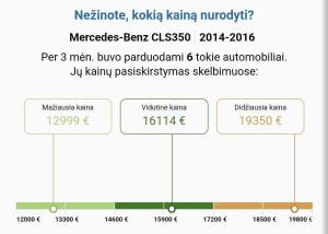 Pelēks Mercedes-Benz CLS 350 2015 Utena, ar dzinēja tilpumu 2.99 L un nobraukumu 312 tūkst. km par 12490 €, foto 24 vietnē AUTOMOTO.COM.LV