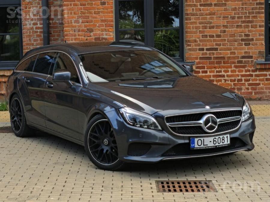 Pelēks Mercedes-Benz CLS 350 2015 Rīga, ar dzinēja tilpumu 3.00 L un nobraukumu 263 tūkst. km par 14870 €, foto 1 vietnē AUTOMOTO.COM.LV