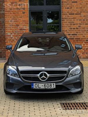 Pelēks Mercedes-Benz CLS 350 2015 Rīga, ar dzinēja tilpumu 3.00 L un nobraukumu 263 tūkst. km par 14870 €, foto 3 vietnē AUTOMOTO.COM.LV