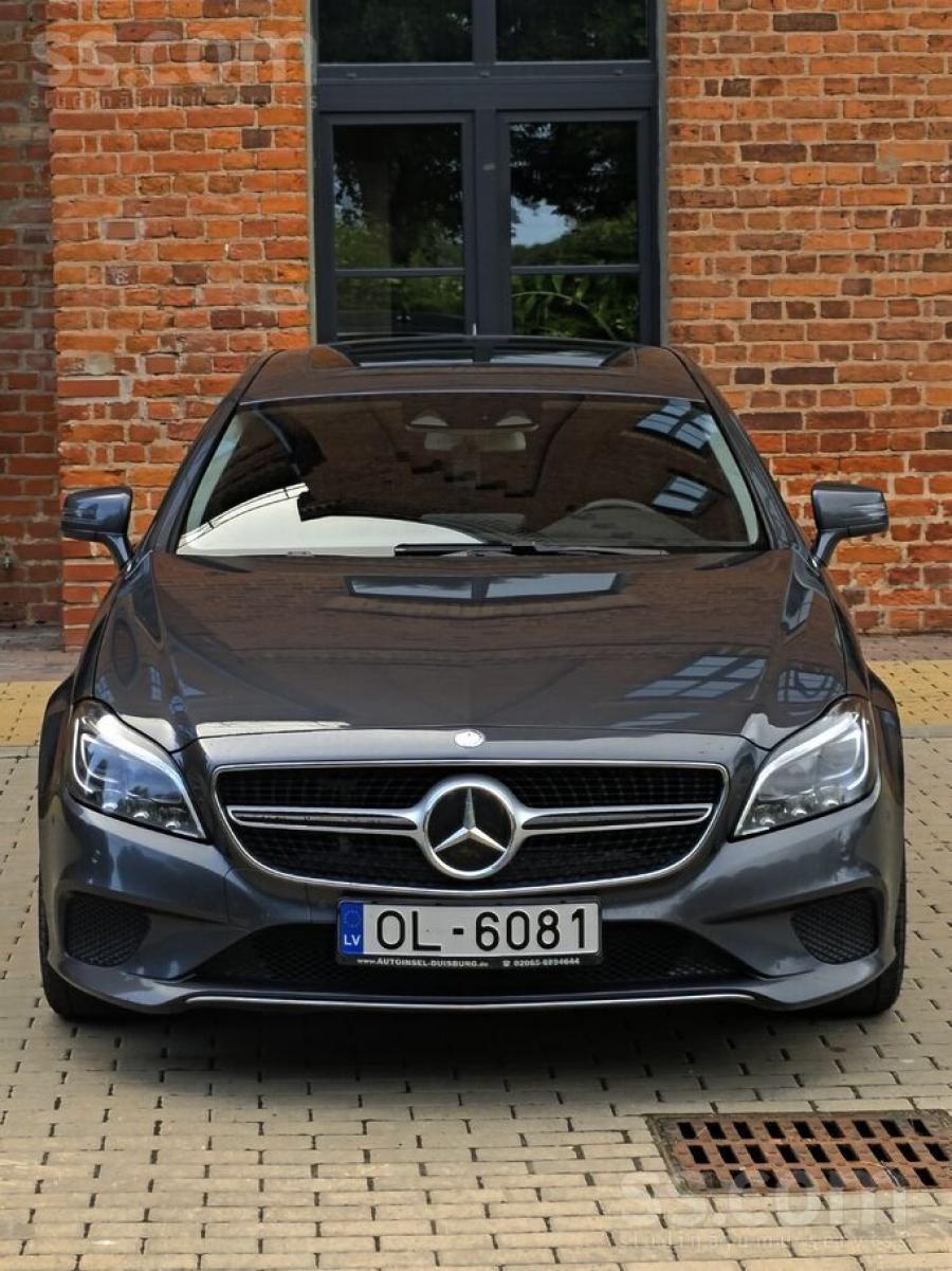 Pelēks Mercedes-Benz CLS 350 2015 Rīga, ar dzinēja tilpumu 3.00 L un nobraukumu 263 tūkst. km par 14870 €, foto 3 vietnē AUTOMOTO.COM.LV