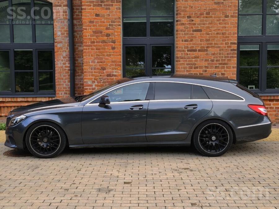 Pelēks Mercedes-Benz CLS 350 2015 Rīga, ar dzinēja tilpumu 3.00 L un nobraukumu 263 tūkst. km par 14870 €, foto 6 vietnē AUTOMOTO.COM.LV