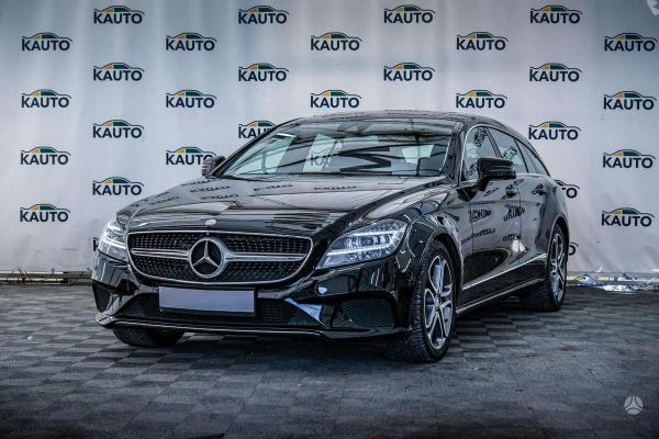 Grey Mercedes-Benz CLS 350 2015 in Kaunas, with an engine capacity of 3.00 L and mileage of 248 thousand km for 17390 €, photo 1 on AUTOMOTO.COM.LV